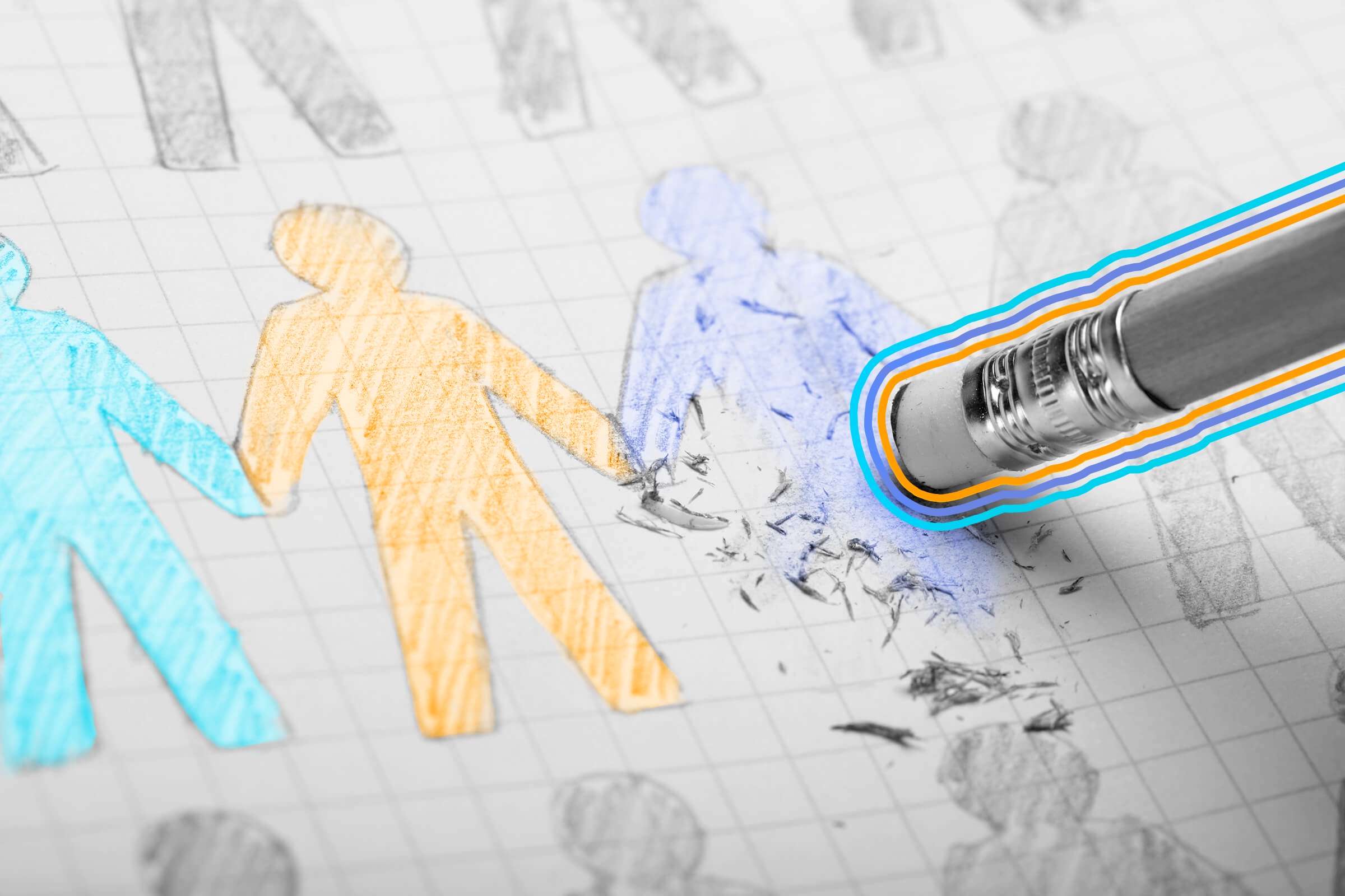 Before erasers, people used bread to rub out pencil marks ...