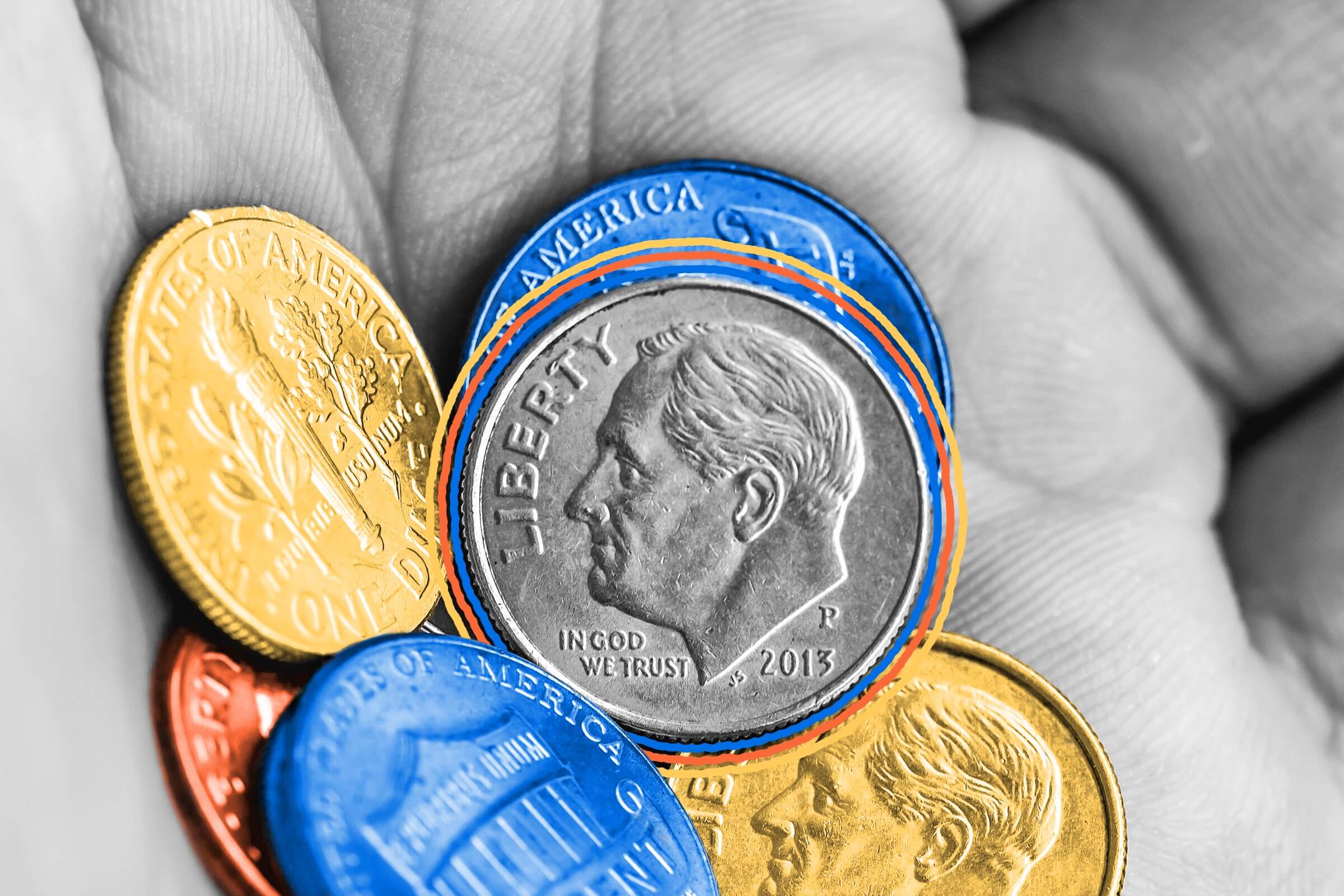 Dimes have ridges around their edges because of ‘coin clipping ...