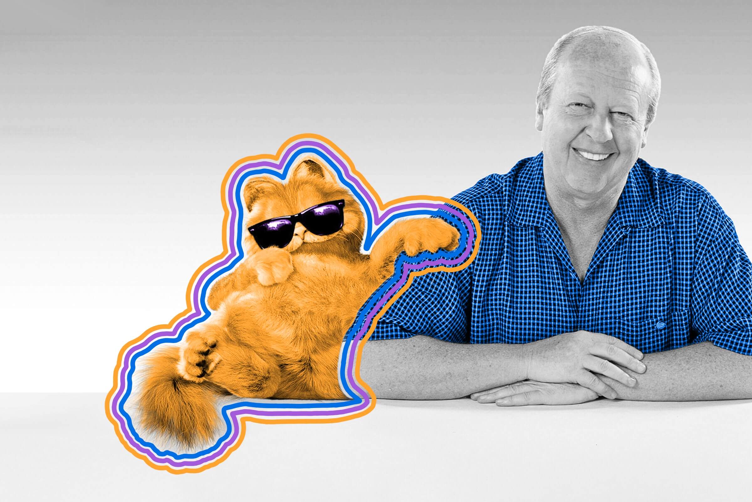 The first Gmail was associated with Garfield the cat. - Interesting Facts