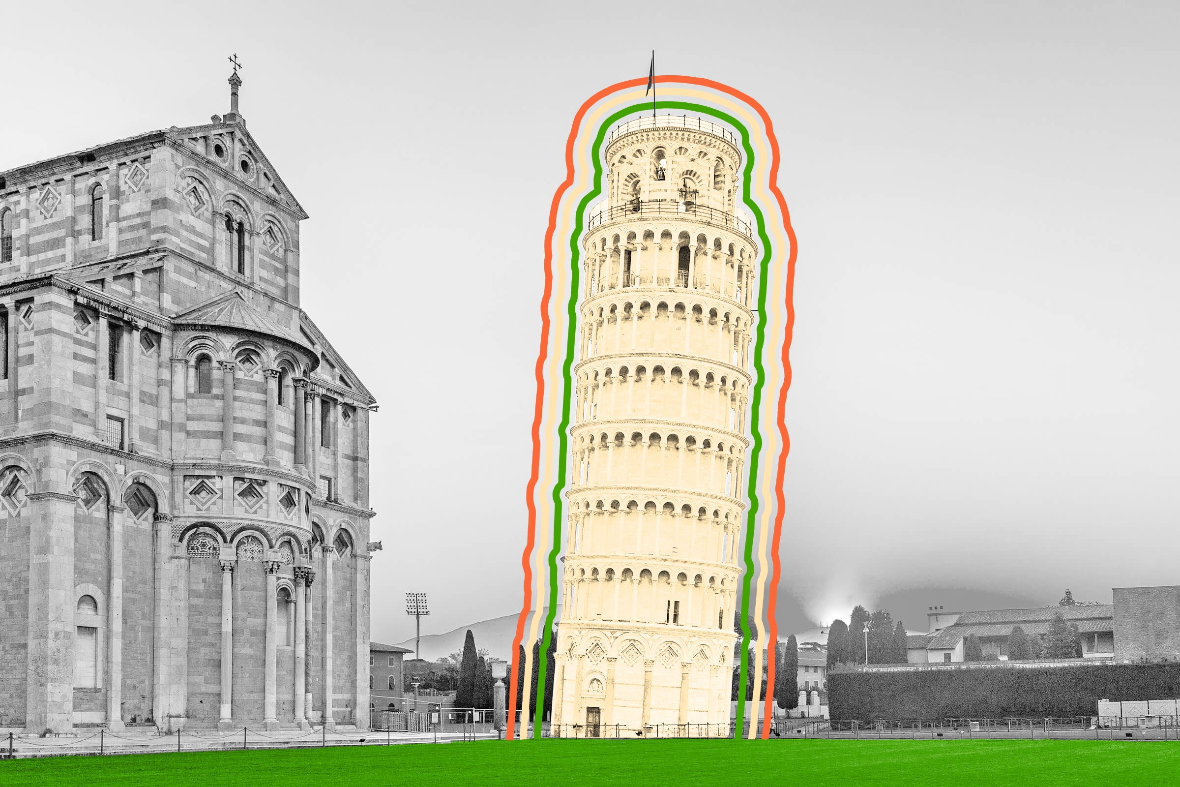 The Leaning Tower of Pisa is getting straighter. - Interesting Facts