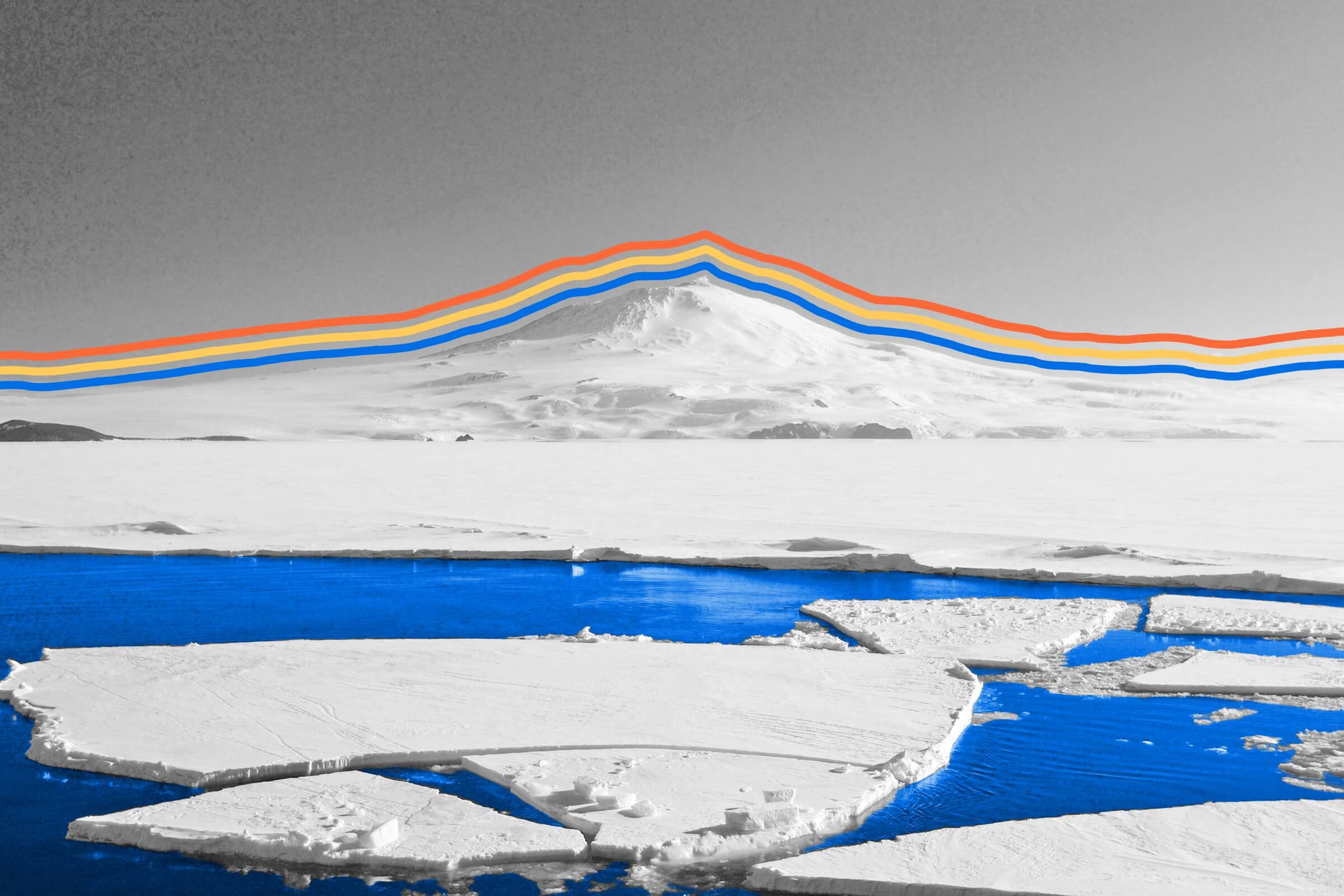 Antarctica has active volcanoes. - Interesting Facts